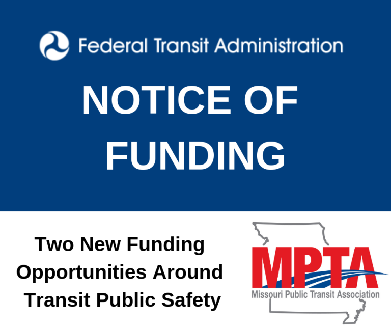 FTA Announces Two New Funding Opportunities Around Transit Public ...