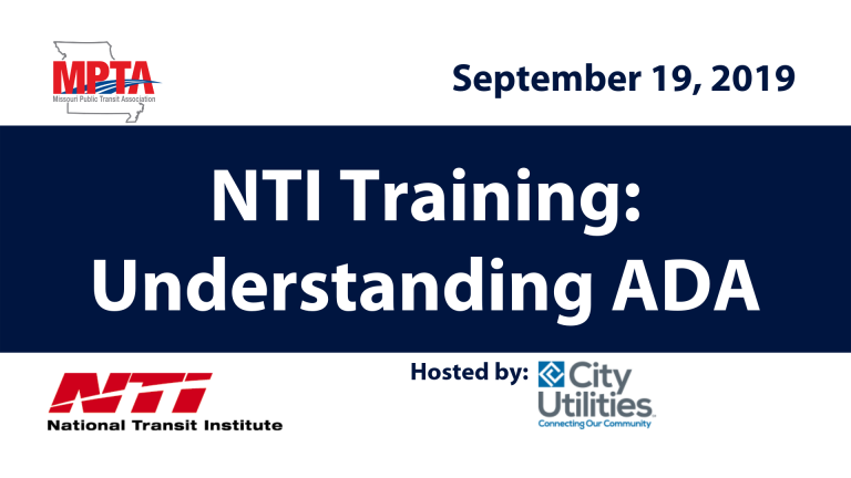 Understanding ADA NTI Training September 19, 2019 - Missouri Public ...